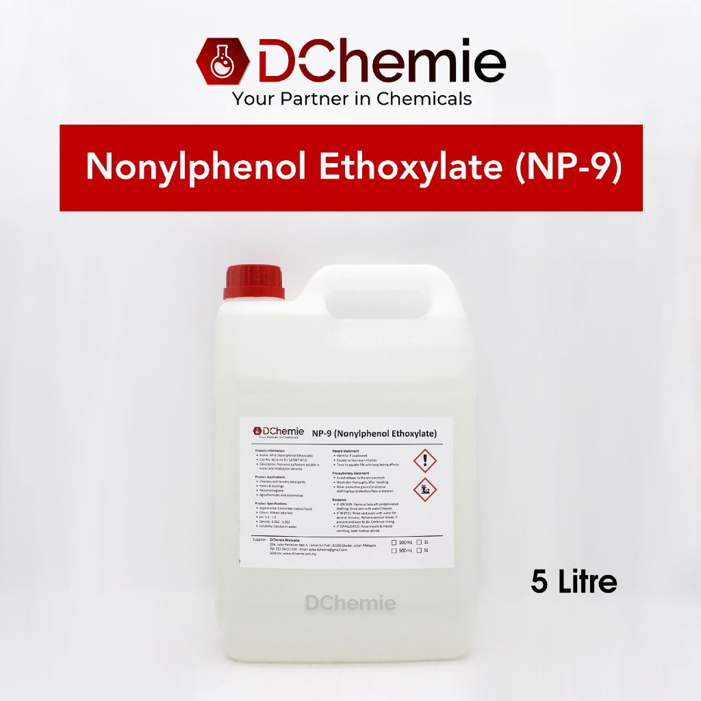 Nonylphenol Ethoxylate NP9 [5000mL] Chemical Wholesaler & Online Store ...