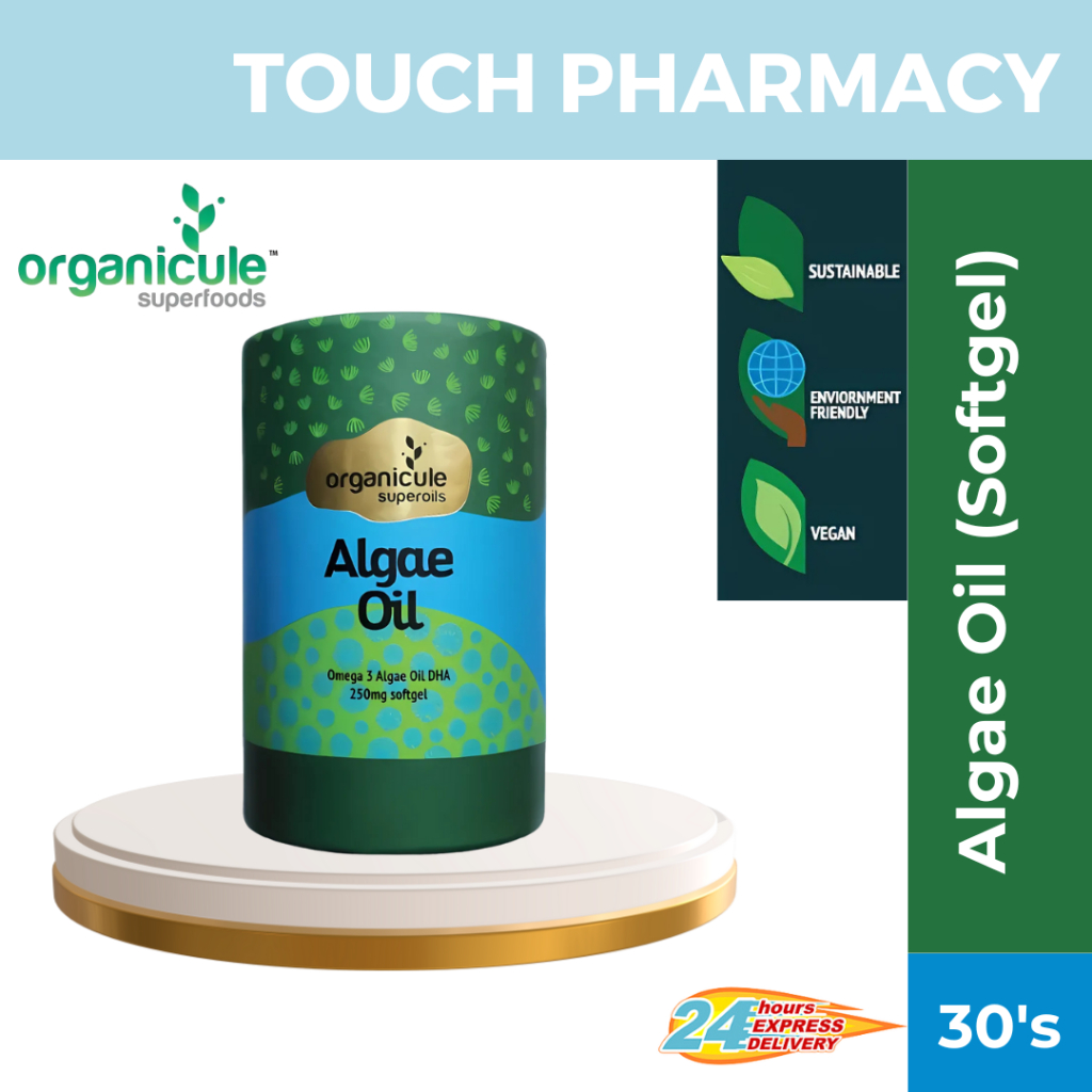ORGANICULE Algae Oil 30's/BOX | Shopee Malaysia