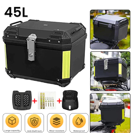 YAMAHA Y15 Y15ZR Y16 MONORACK LIPAT JB STYLE + 45L ABS TOP BOX ...