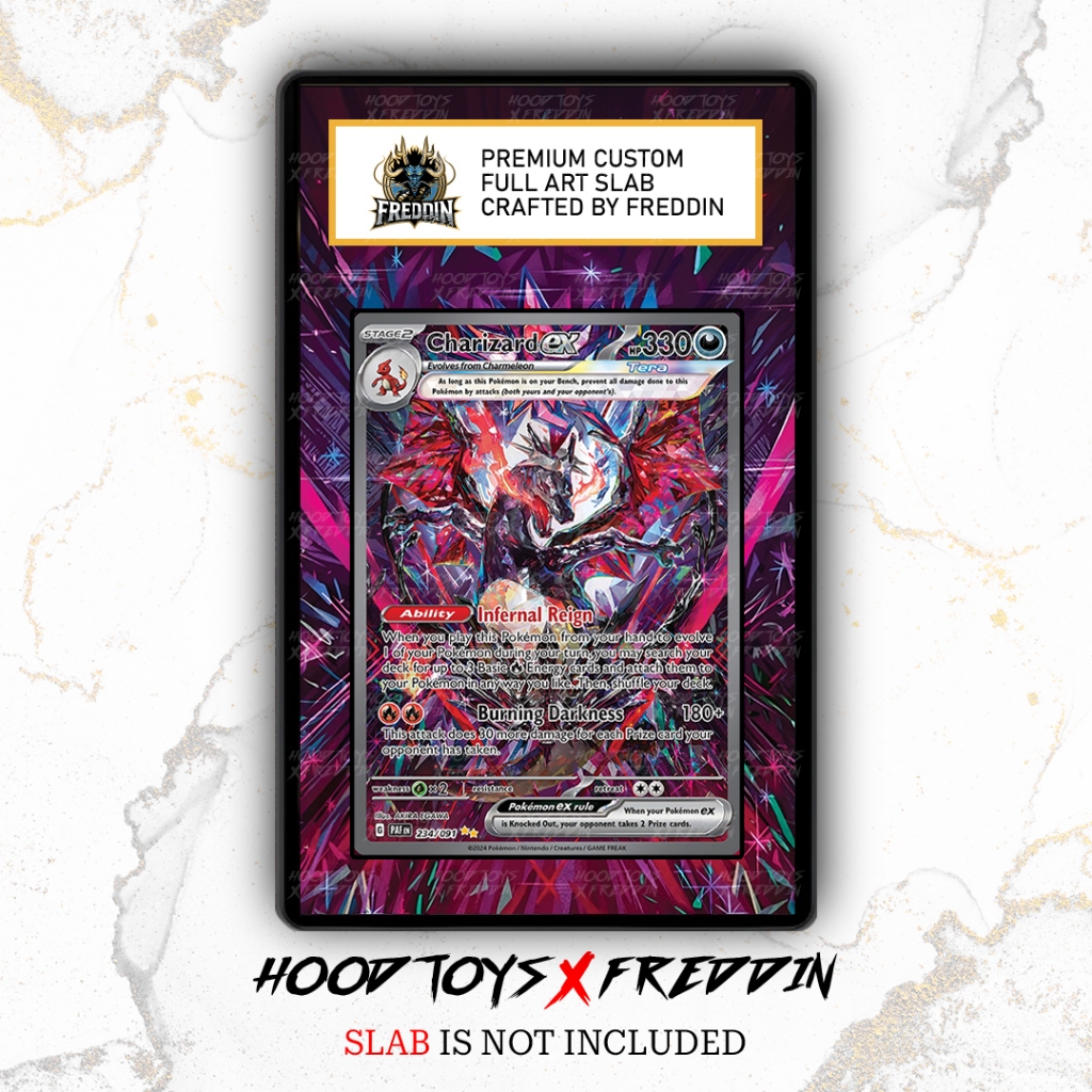 Charizard ex #234 FULL ART SLAB [POKEMON TCG] | Shopee Malaysia