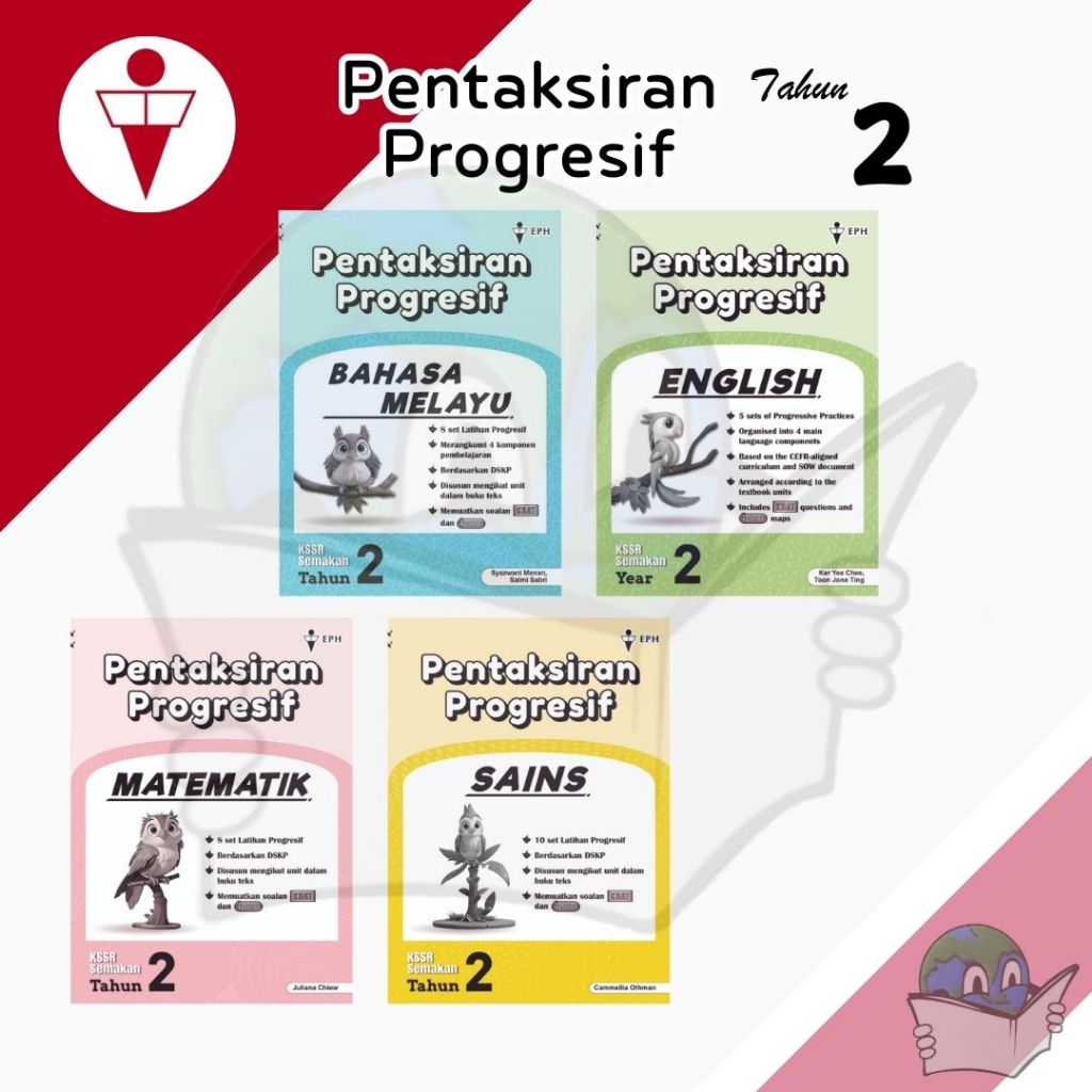 Pentaksiran Progresif SK Tahun 2 - BM/Eng/Mate/Sains [EPH] | Shopee ...