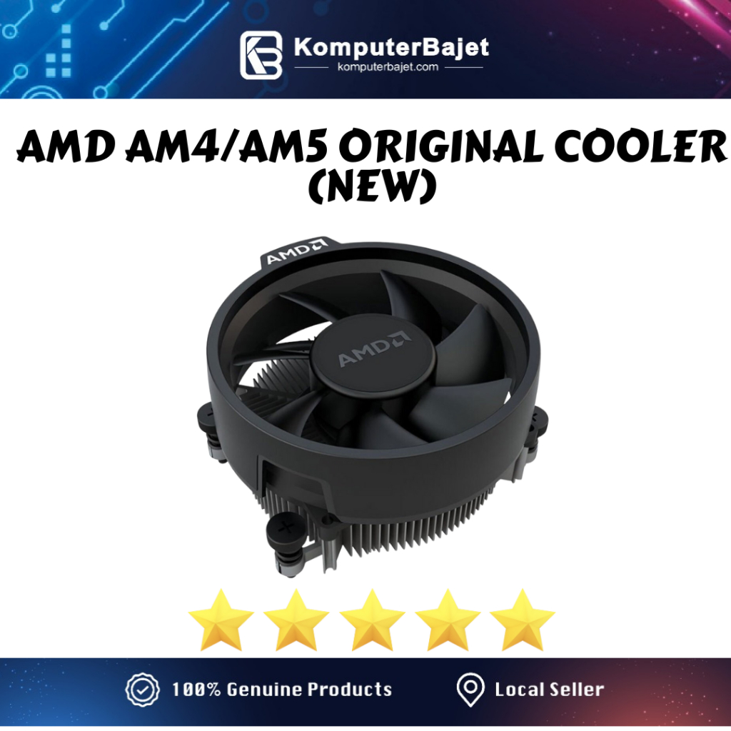AMD WRAITH STEALTH | SUPPORT SOCKET AM4 / AM5 | 4-PIN CONNECTOR CPU ...