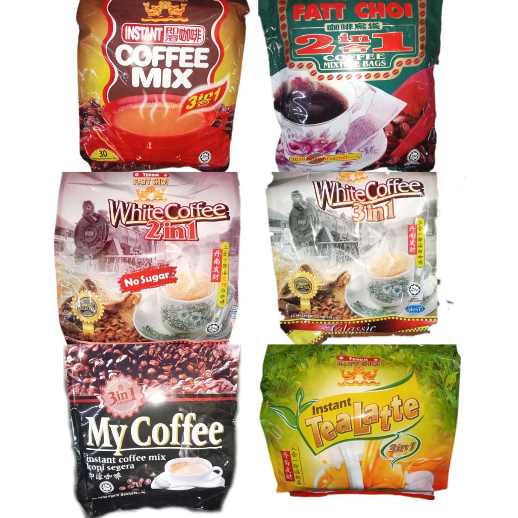 Kopi Tenom Fatt Choi Tenom Coffee & Tea [SHIP FROM TENOM] | Shopee Malaysia