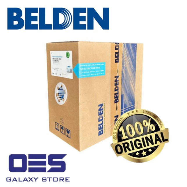 BELDEN BEL602 Network 24AWG Solid Bare Copper Conductors Unbonded CAT6 ...