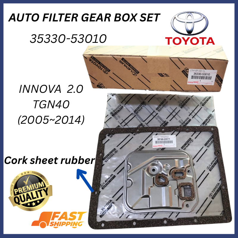 『WM』TOYOTA INNOVA 2.0 TGN40 2005 AUTO FILTER GEAR BOX SET 35330-53010 / ...