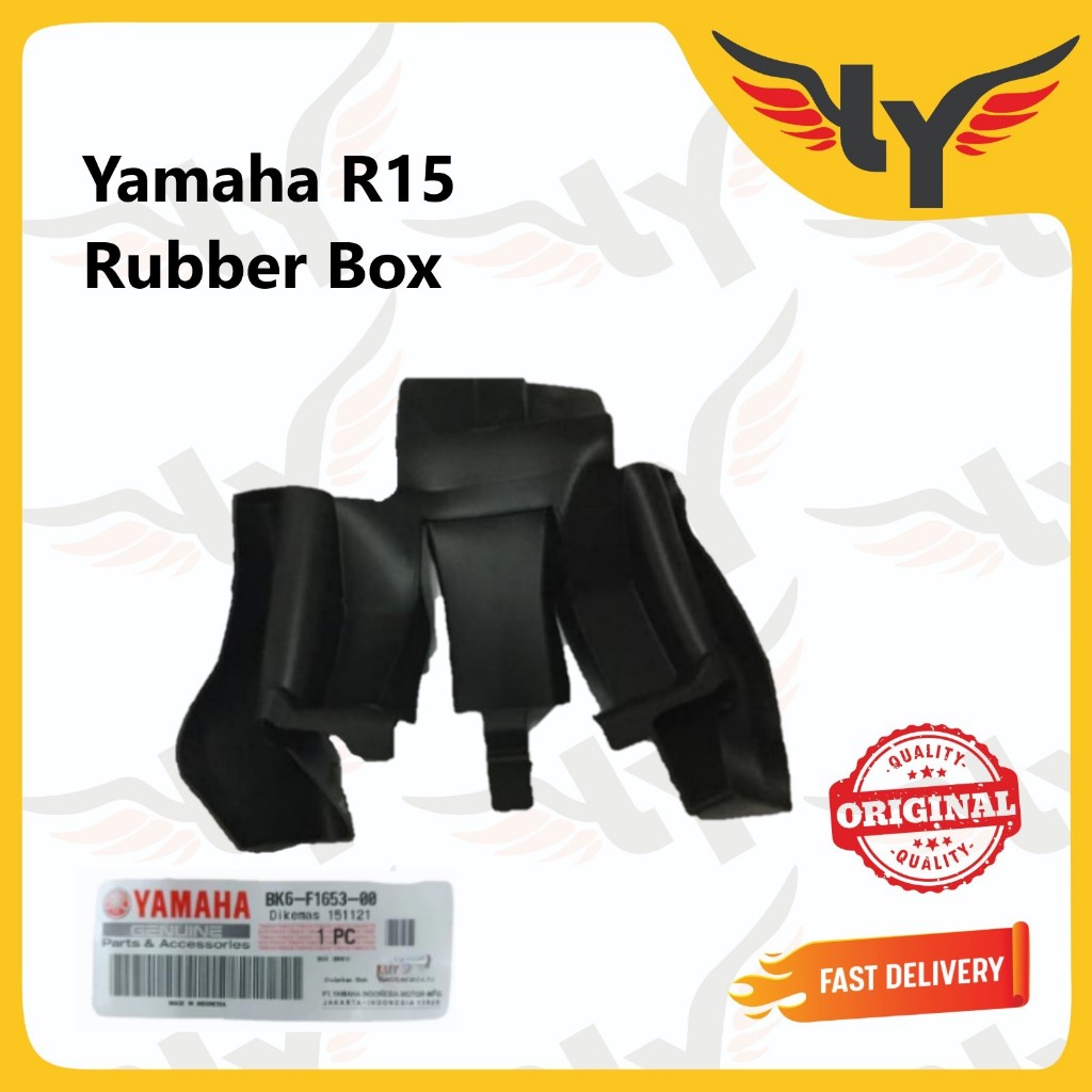 Yamaha R15 Rubber Box Toolbox - BK6-F1653-00 (100% Original) | Shopee ...
