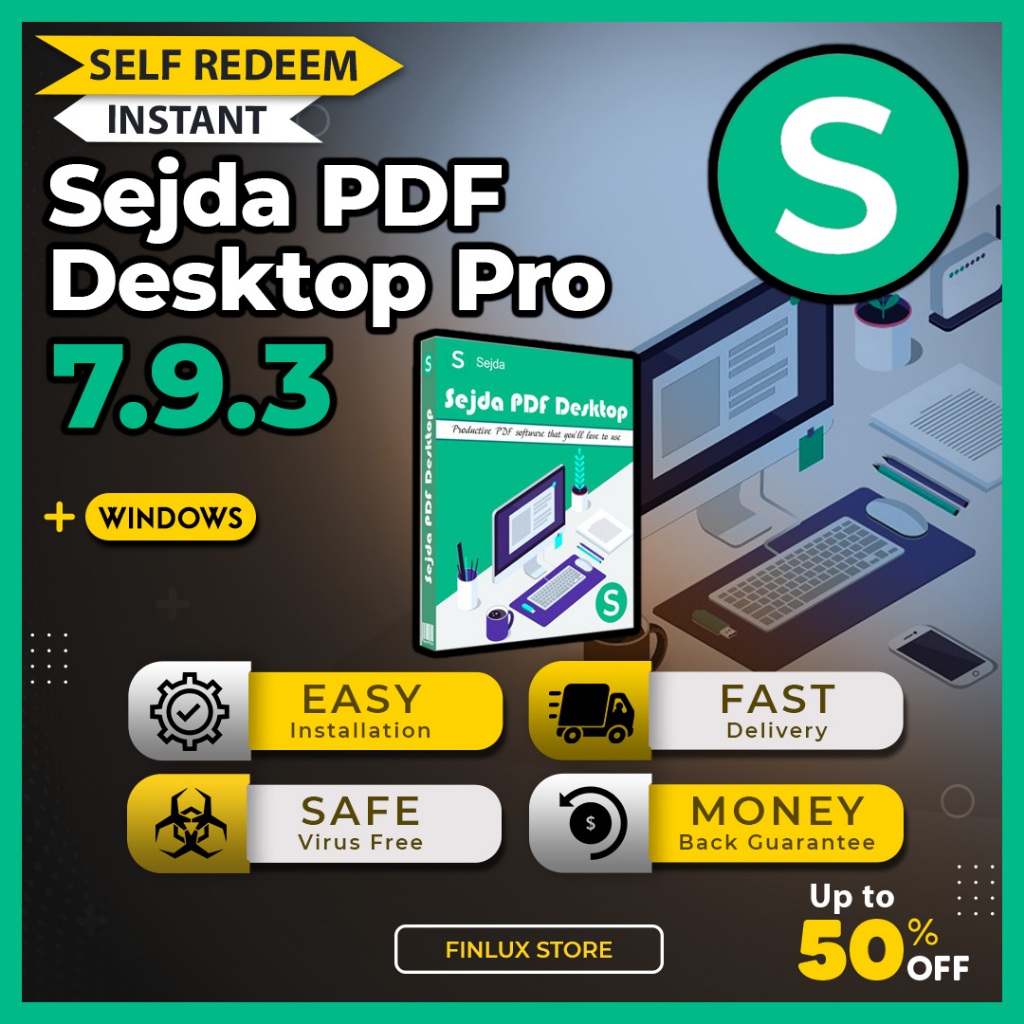 [SELF REDEEM] Sejda PDF Desktop Pro v7.9.3 Latest Update 2025 Lifetime ...