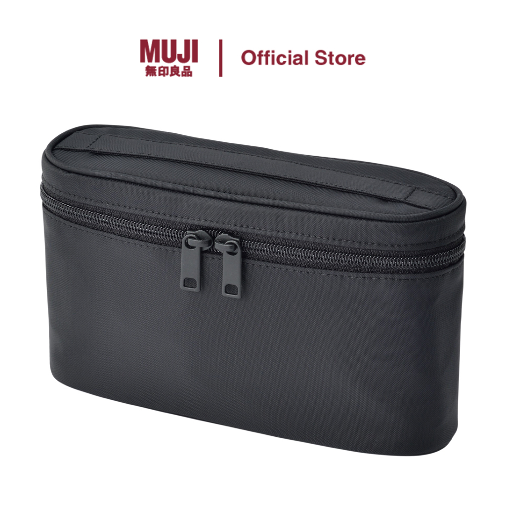 MUJI Nylon Pouch With Handle Slim | Shopee Malaysia