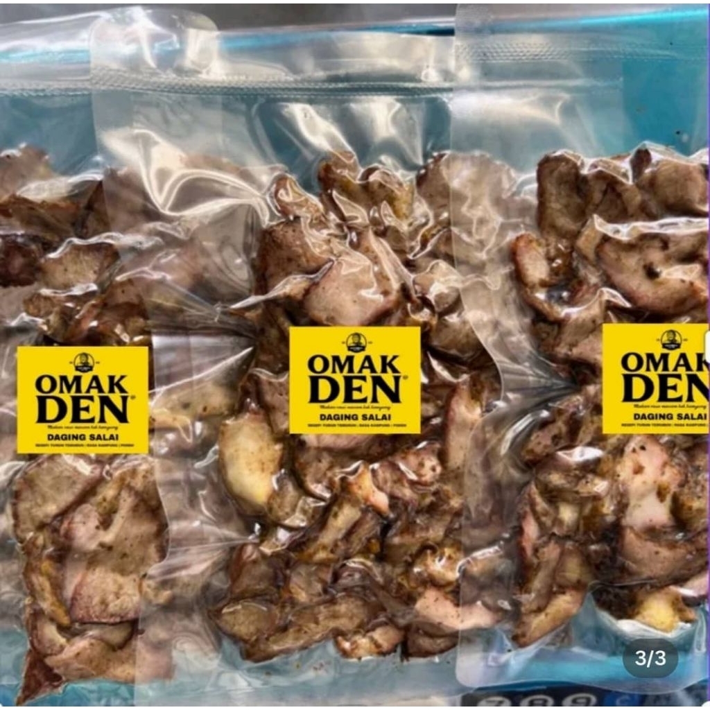 DAGING SALAI KAYU RAMBUTAN OMAK DEN 200 GRAM (kecuali Sabah/Sarawak ...