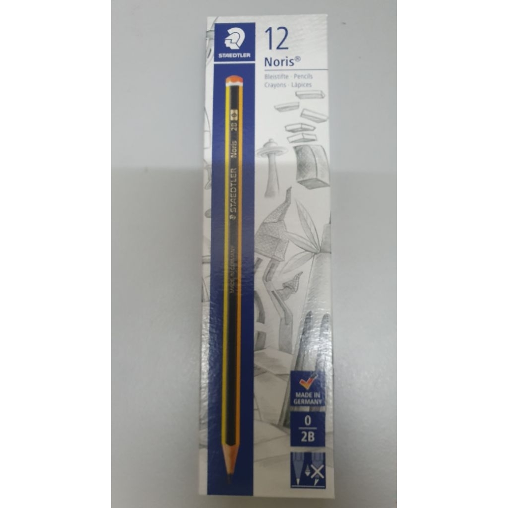 STAEDTLER 120 NORIS 2B Pencil ( 12 pcs /1 box ) | Shopee Malaysia