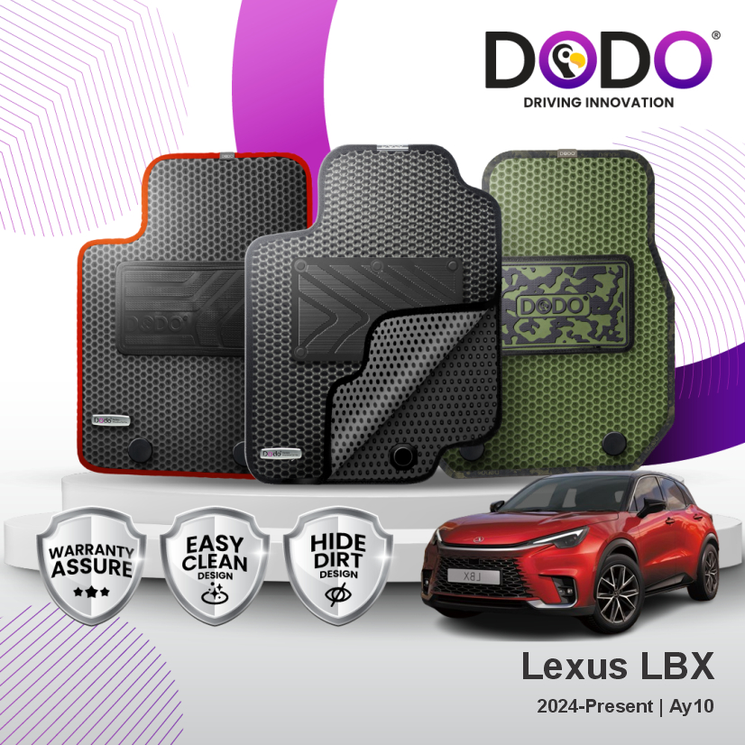 Dodo® Car Mat Lexus LBX 2024 - Present AY10 | Shopee Malaysia