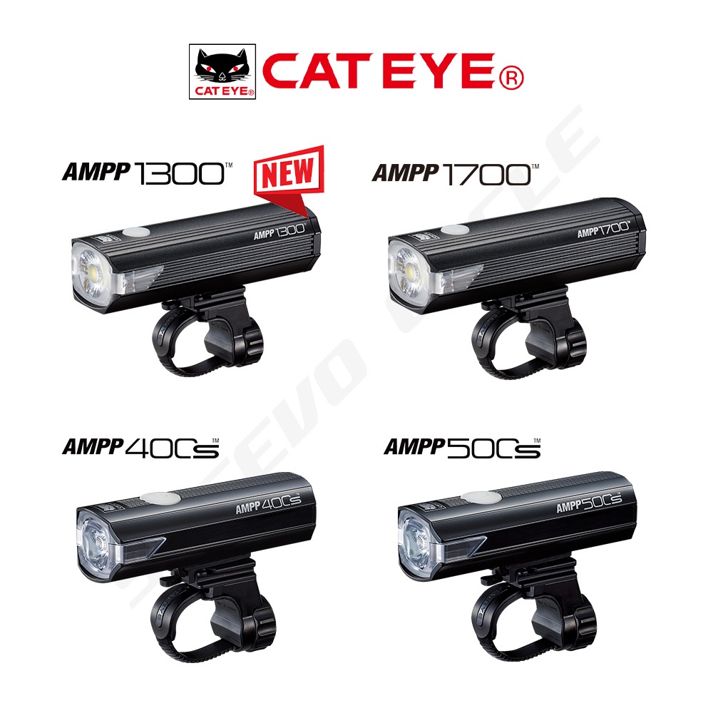 CATEYE AMPP 400 400S 500 500S 800 900 1100 1300 1700 FRONT LIGHT ...