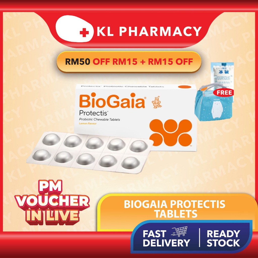 BioGaia Probiotic Chewable Tablets | Shopee Malaysia