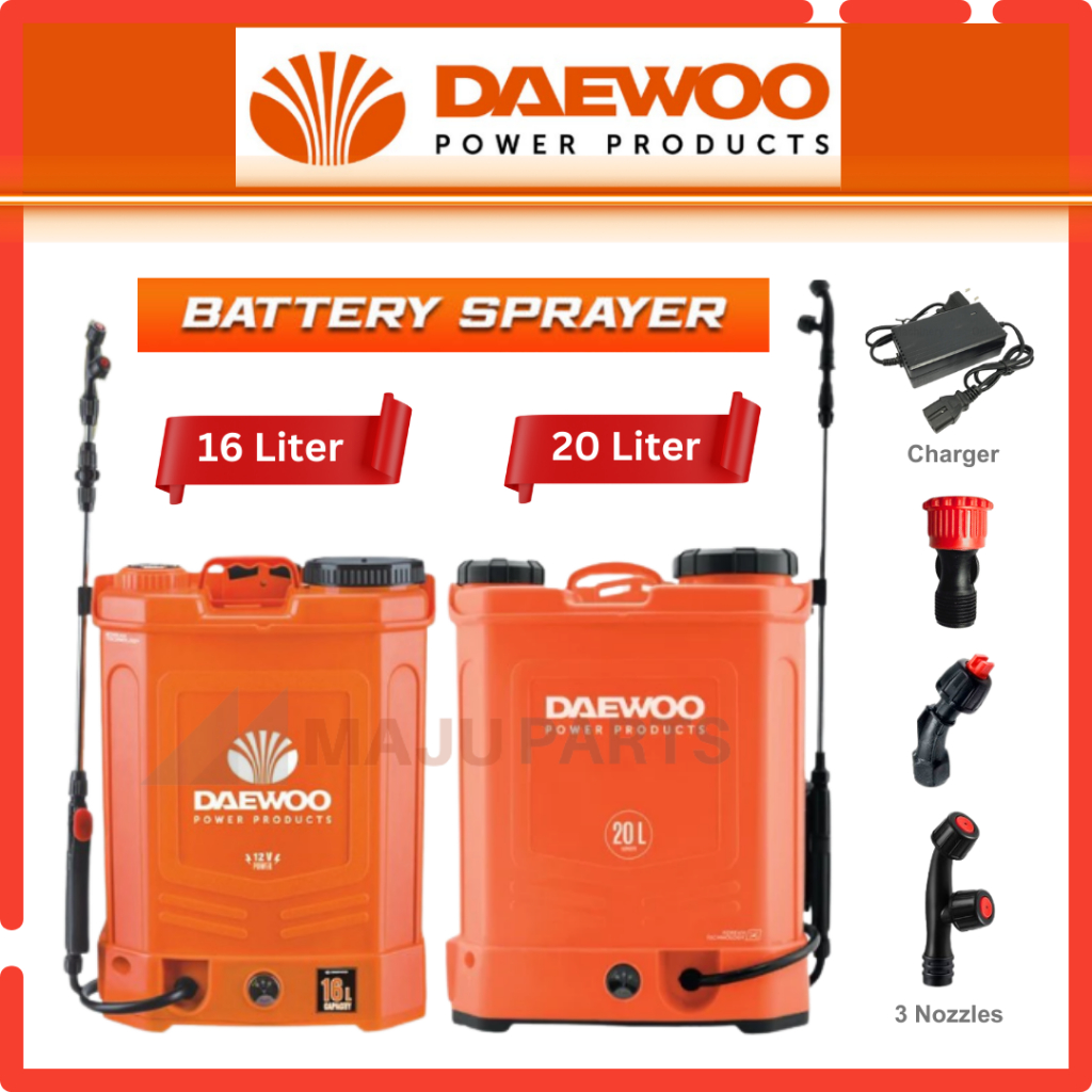 DAEWOO Battery Sprayer 16L / 20L | Pam Racun Bateri Daewoo Taneka ...
