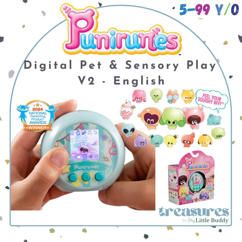 Punirunes Interactive Virtual Pet Digital Toy Touch Kids PuniRuns ...