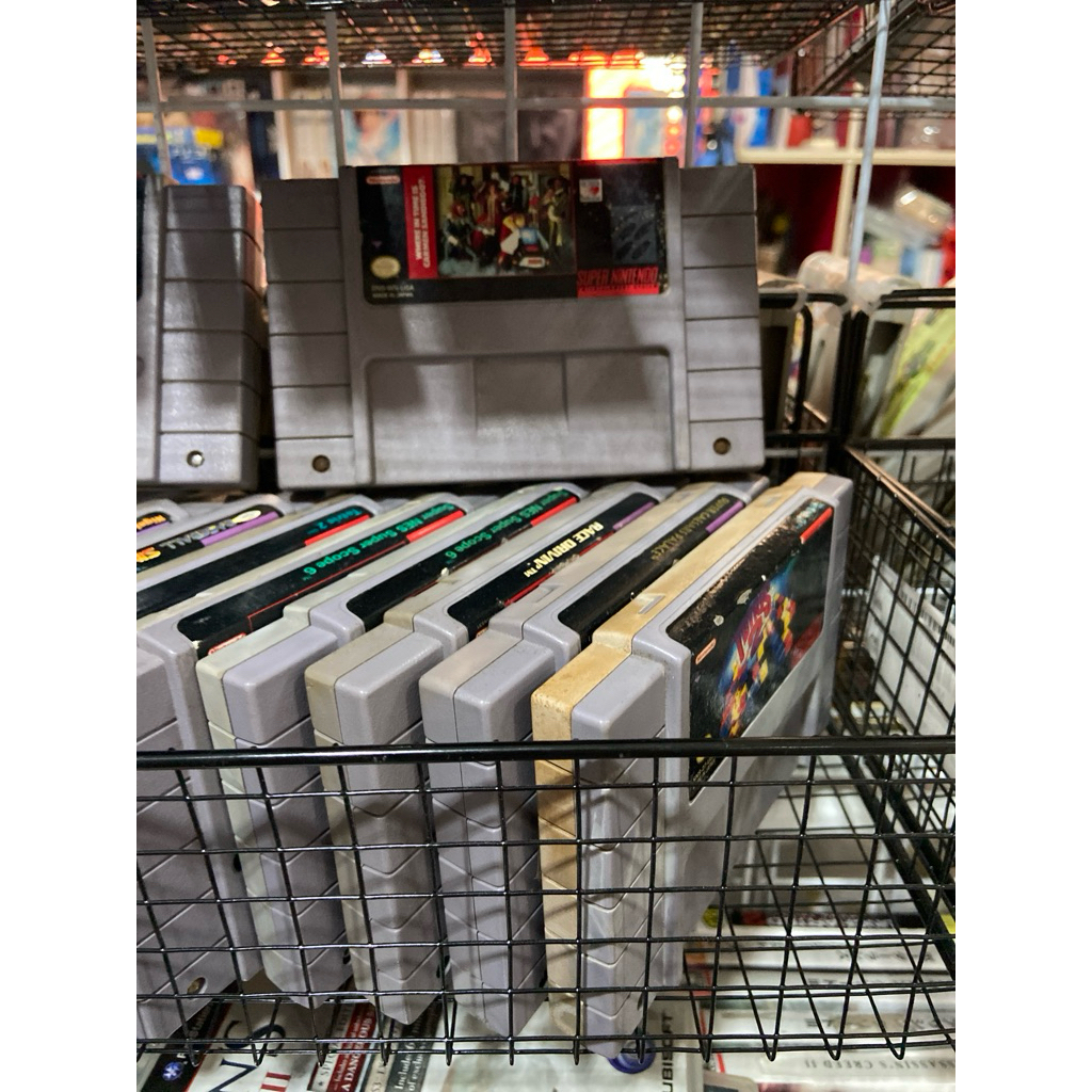 Original SNES Super Nintendo Game Complete in Box | Shopee Malaysia