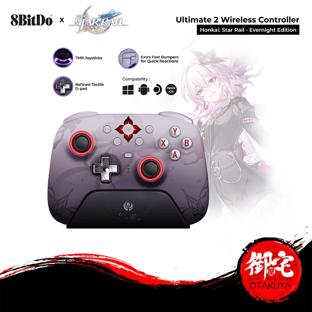 【CNY SALE】8BitDo Ultimate 2 Wireless Controller x Honkai: Star Rail ...