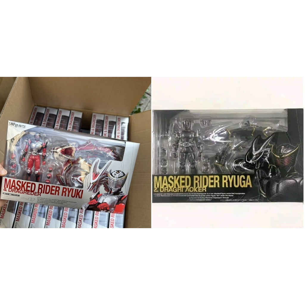 [PRE-ORDER] KO SHF KAMEN RIDER RYUKI RYUGA DRAGREDER DRAGVISOR THIRD PARTY FIGURE MASKED RIDER ...