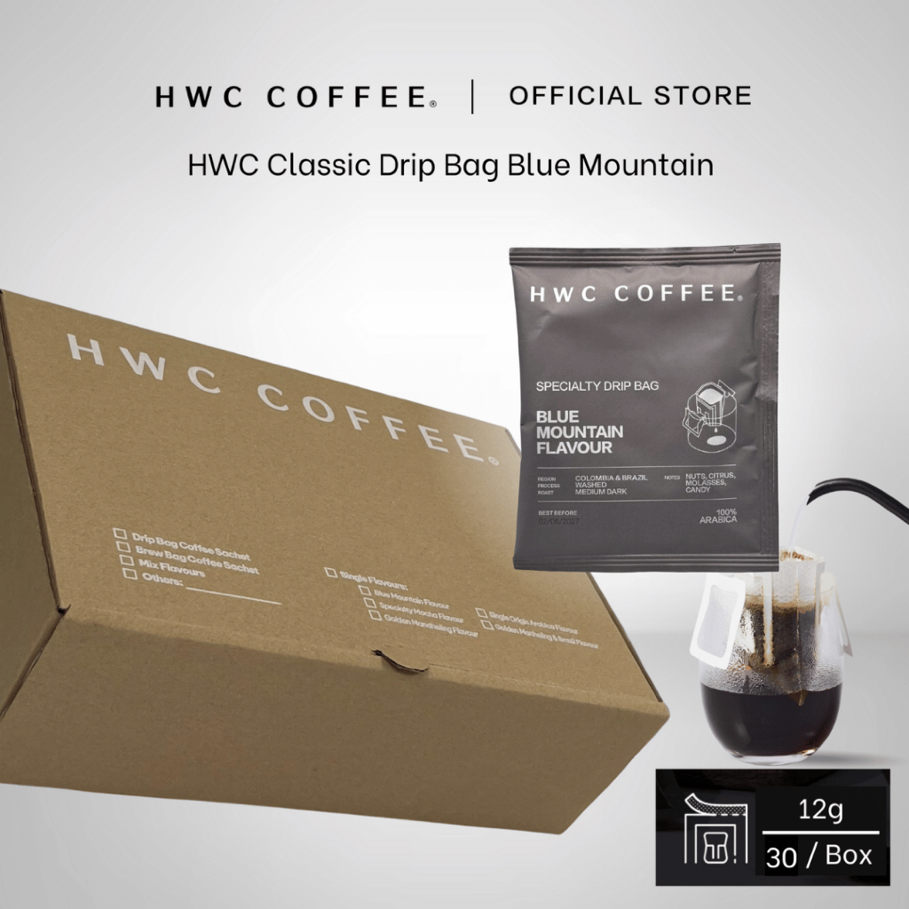 HWC Classic Drip Blue Mountain (30’s x 12g) | Shopee Malaysia