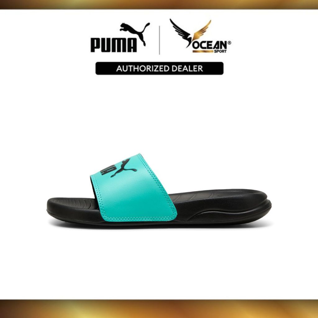 Puma Unisex Popcat 20 Jr Sandals Aquatic - PUMA Black 37201737 | Shopee ...