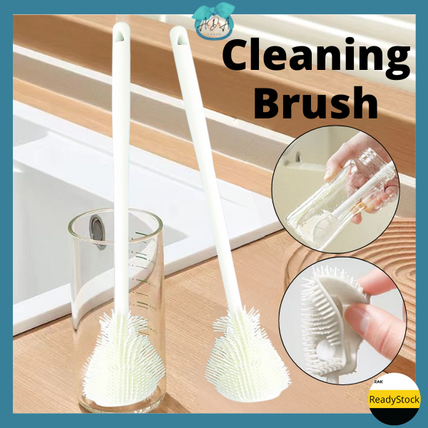AIDA Long Handle Straw Cleaner Brush 27.5cm for Bottles And Gaps Berus ...