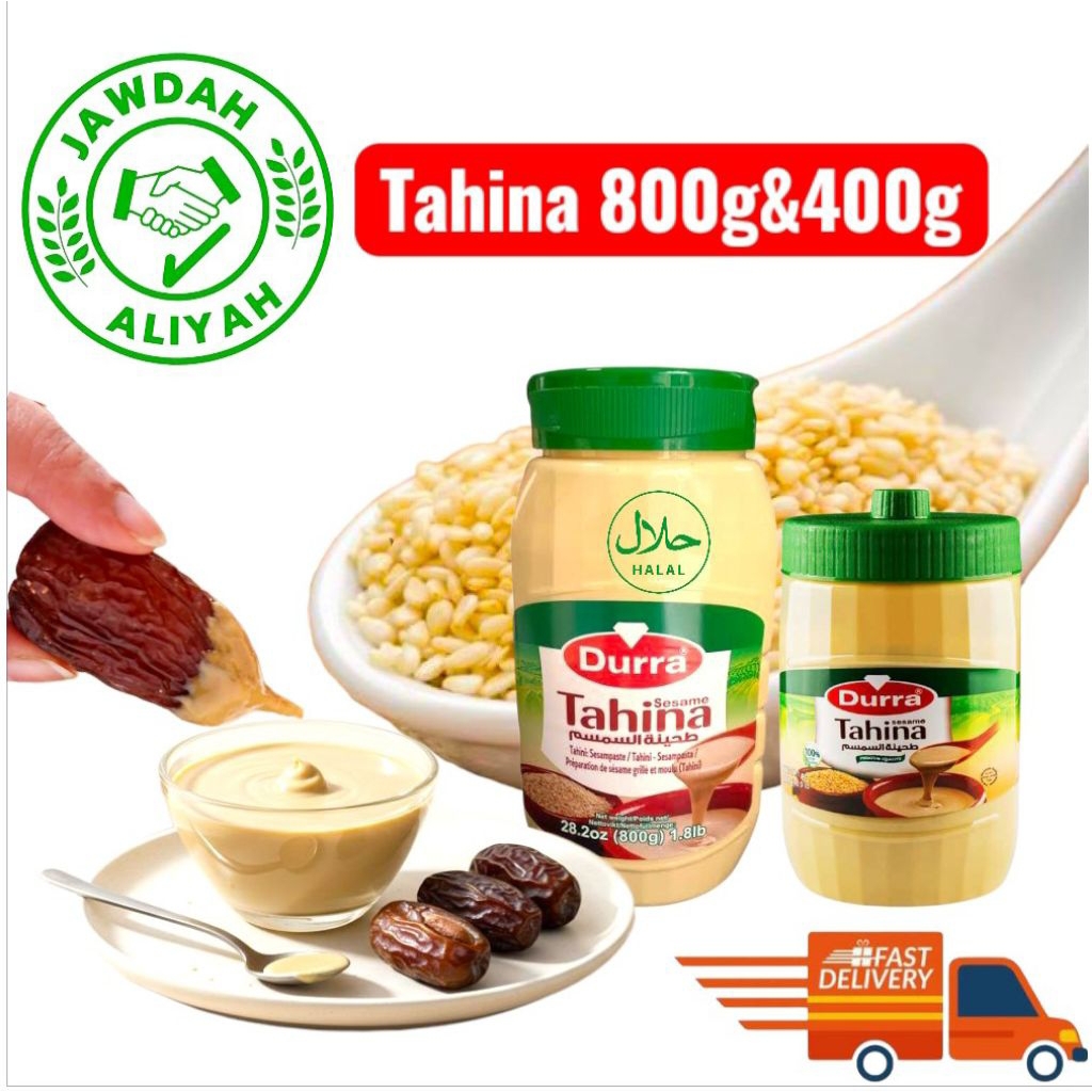 Tahini Sesame Durra | Tahina Salad | Tahinah | Food Dressing Halal 400g ...