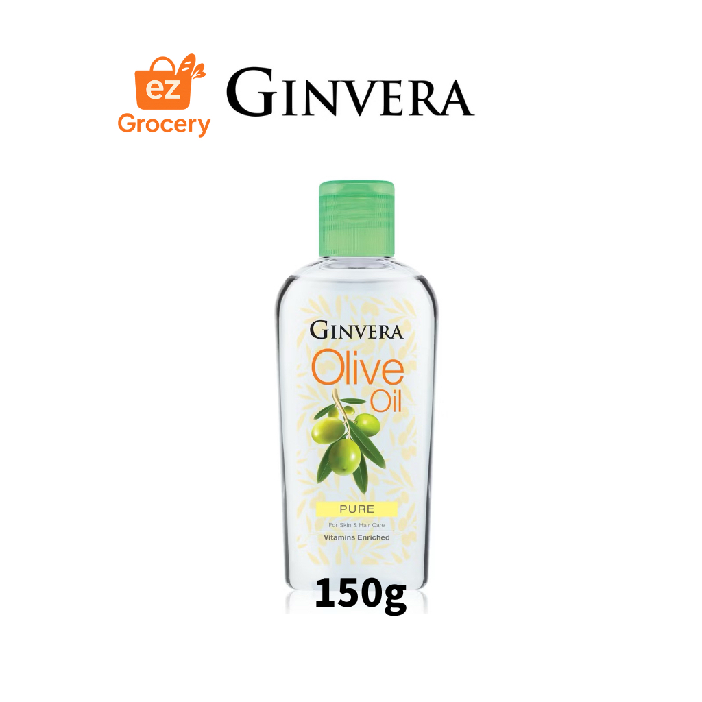 Ginvera Pure Olive Oil / Lite Beauty (75ml / 150ml) for skin and hair ...