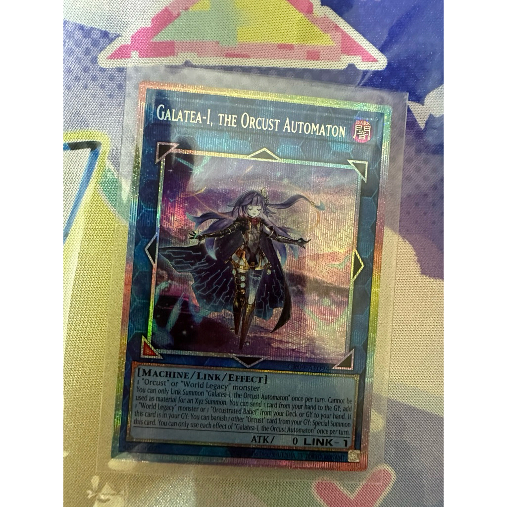 YUGIOH ASIAN ENGLISH PSCR CR09-AE094 Galatea-I, the Orcust Automaton ...