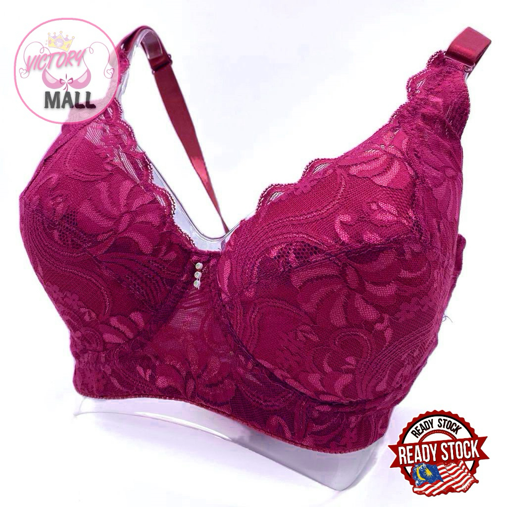 Bra Women Bra Plus Size Cup C/D/E Wired Bra Full Cup Bra Lace Bra ...