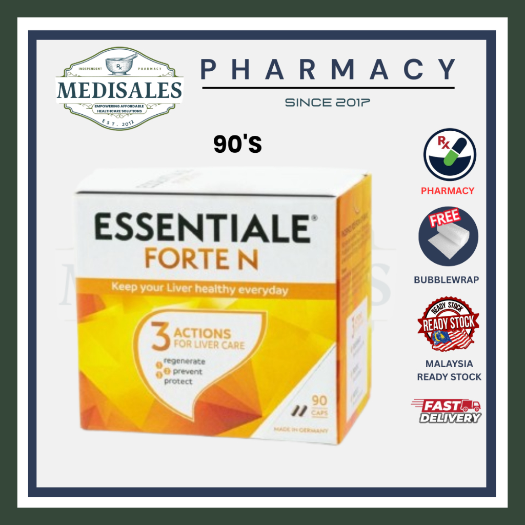 ESSENTIALE FORTE N 90'S CAPS (EXP 02/2027) | Shopee Malaysia