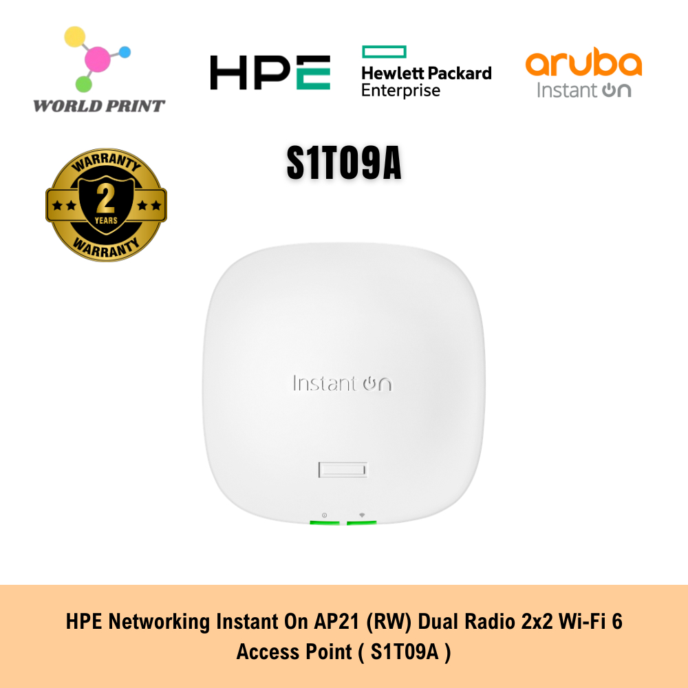 HPE Networking Instant On AP21 (RW) Dual Radio 2x2 Wi‑Fi 6 Access Point ...