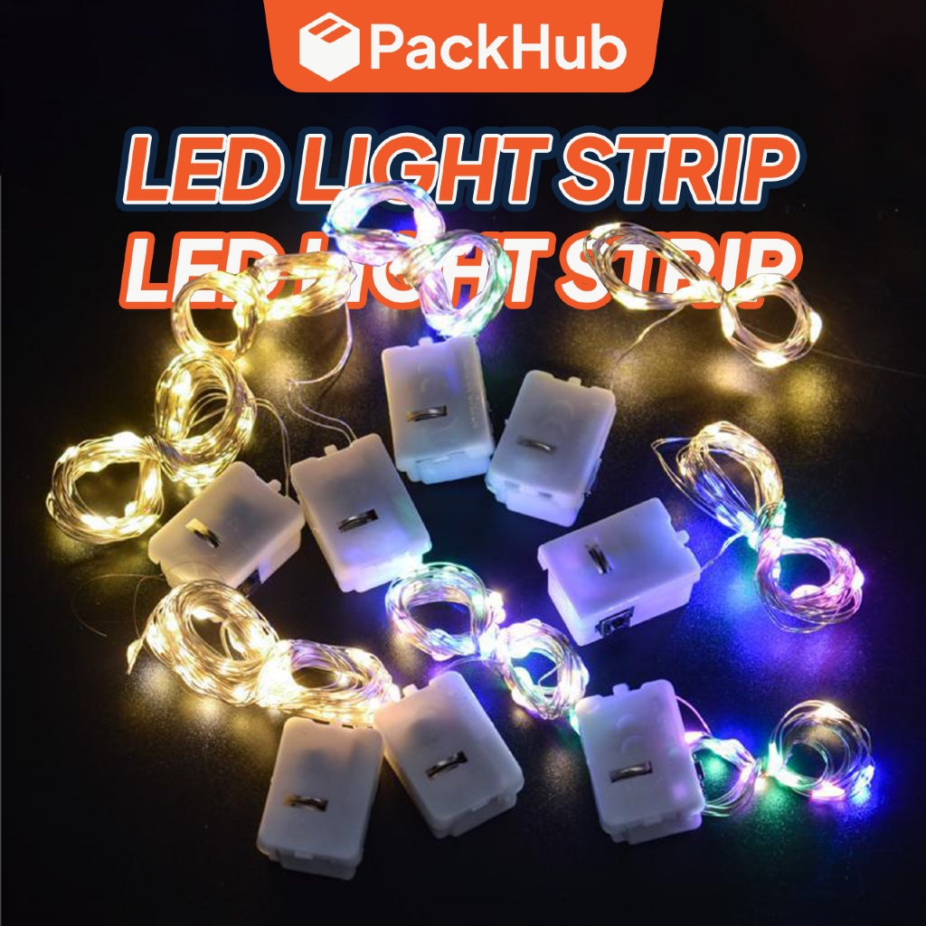 Fairy Light DIY String Decoration Lampu LED Hiasan Kotak Hadiah ...