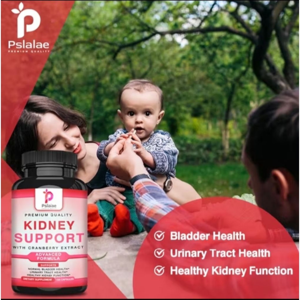 Kidney Support - with Cranberry, Astragals - Kidney Detox and Bladder ...