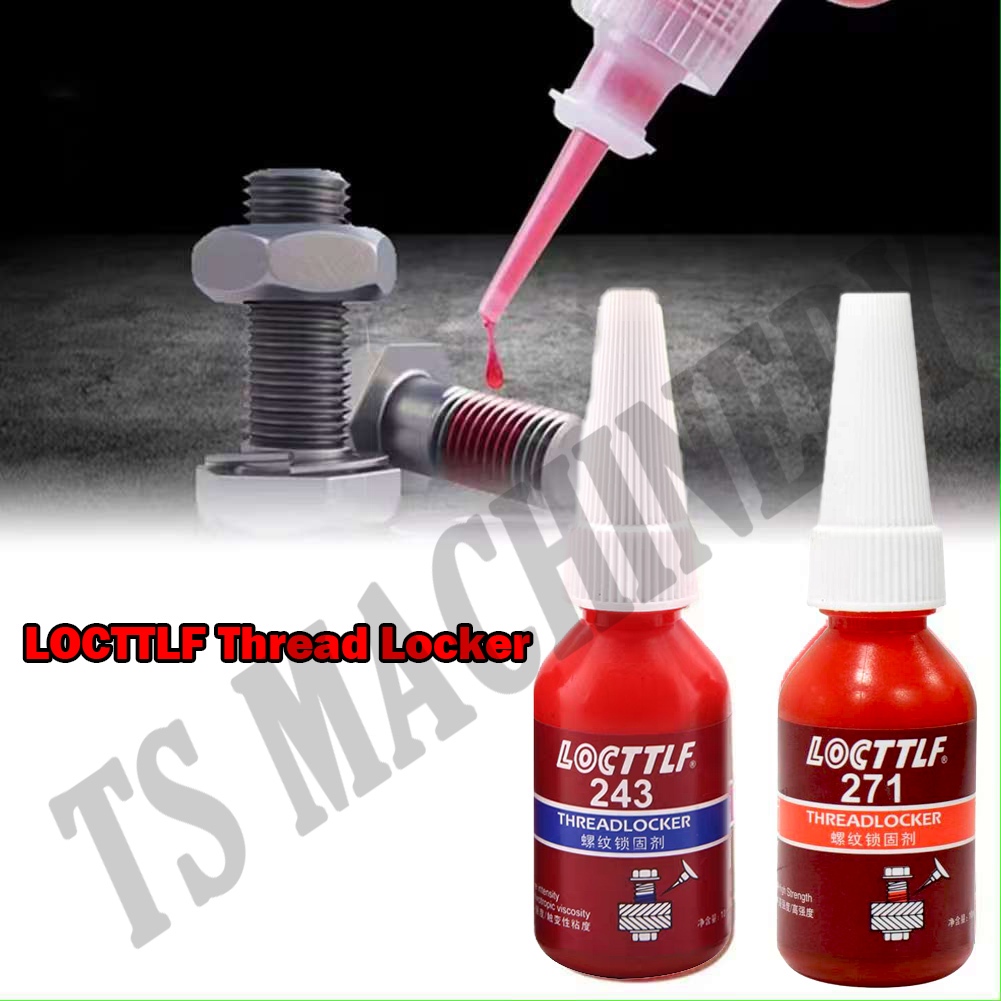 [𝐎𝐫𝐢𝐠𝐢𝐧𝐚𝐥]Locttlf Thread locker 222 243 271 10ml Screw Glue Anaerobic ...