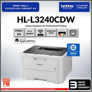 Brother HL-L3240CDW A4 Compact Colour LED Laser Printer Auto Duplex WI ...
