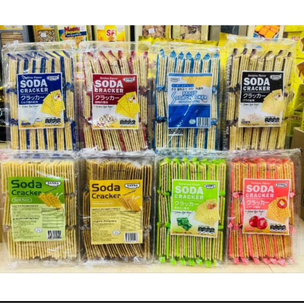 SANWA - SODA CRACKERS | Shopee Malaysia