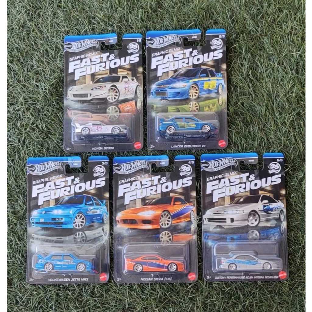 HOT WHEELS GRAPHIC REMIX FAST AND FURIOUS 2025 | Shopee Malaysia