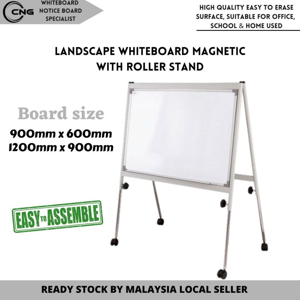 CNG Papan Putih magnetik dengan kaki beroda/Deluxe board/Magnetic ...