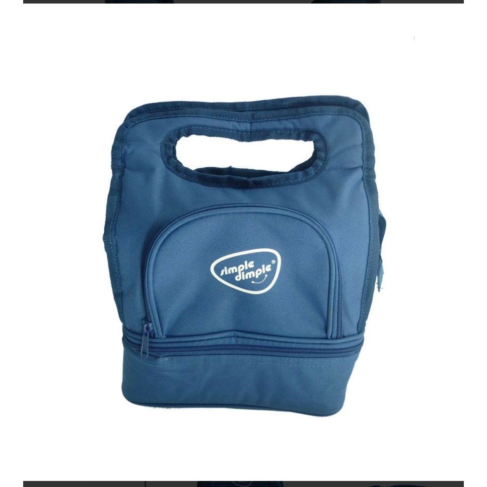 Simple Dimple 2 Tiers Cooler Bag/ Lunch Bag | Shopee Malaysia