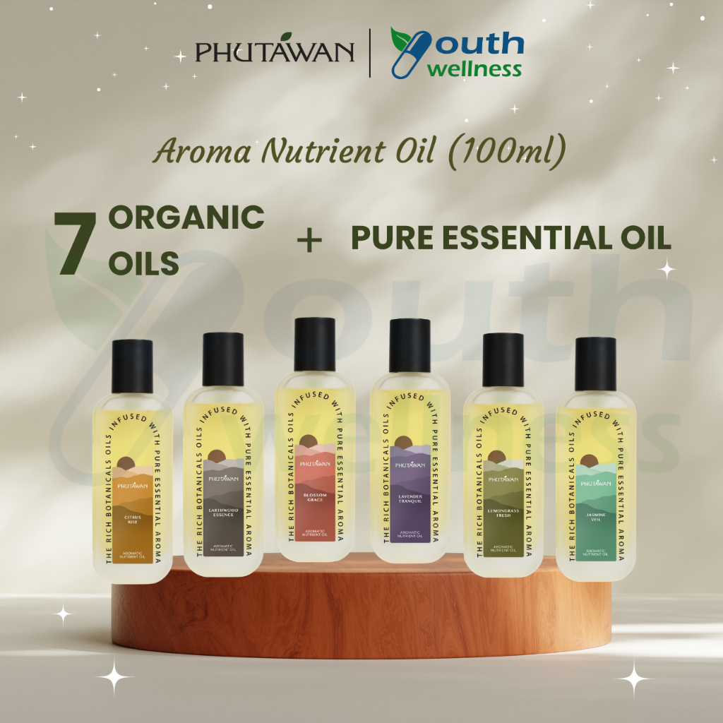 Phutawan Aromatic Nutrient Oil for Body Massage (100ml) | Shopee Malaysia