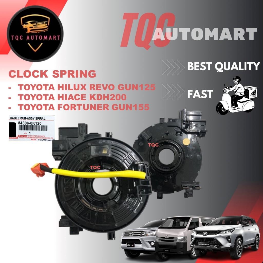 ORIGINAL TOYOTA HILUX REVO GUN125 / HIACE KDH200 / FORTUNER GUN155 ...