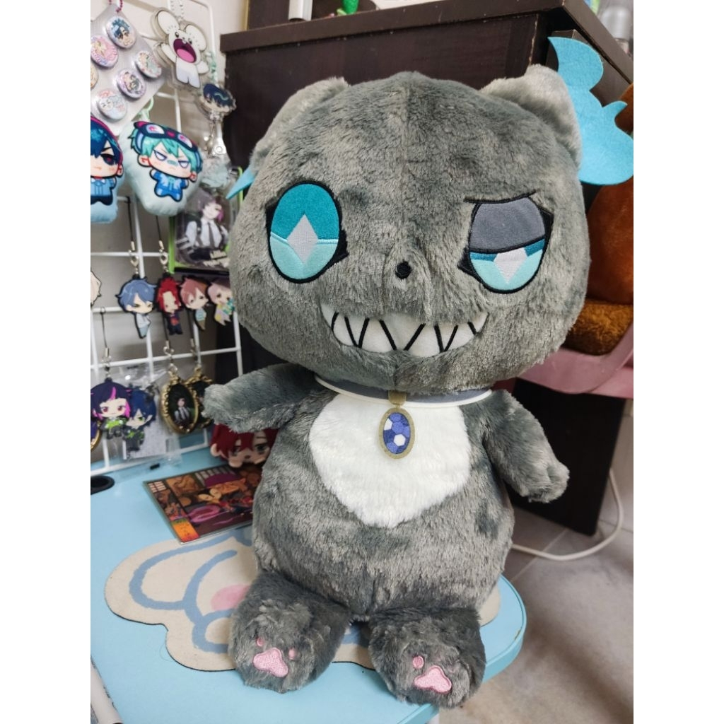 twisted wonderland grim plushie anime plushie malleus lilia riddle ...