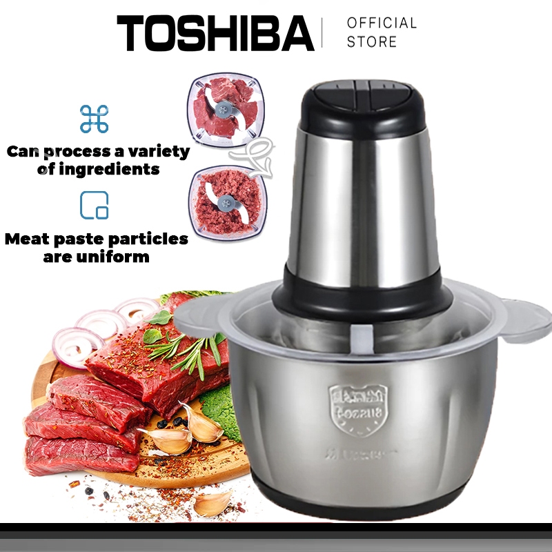 Toshiba Multipurpose 4 Blade Meat Grinder / Food Processor / Pengisar ...