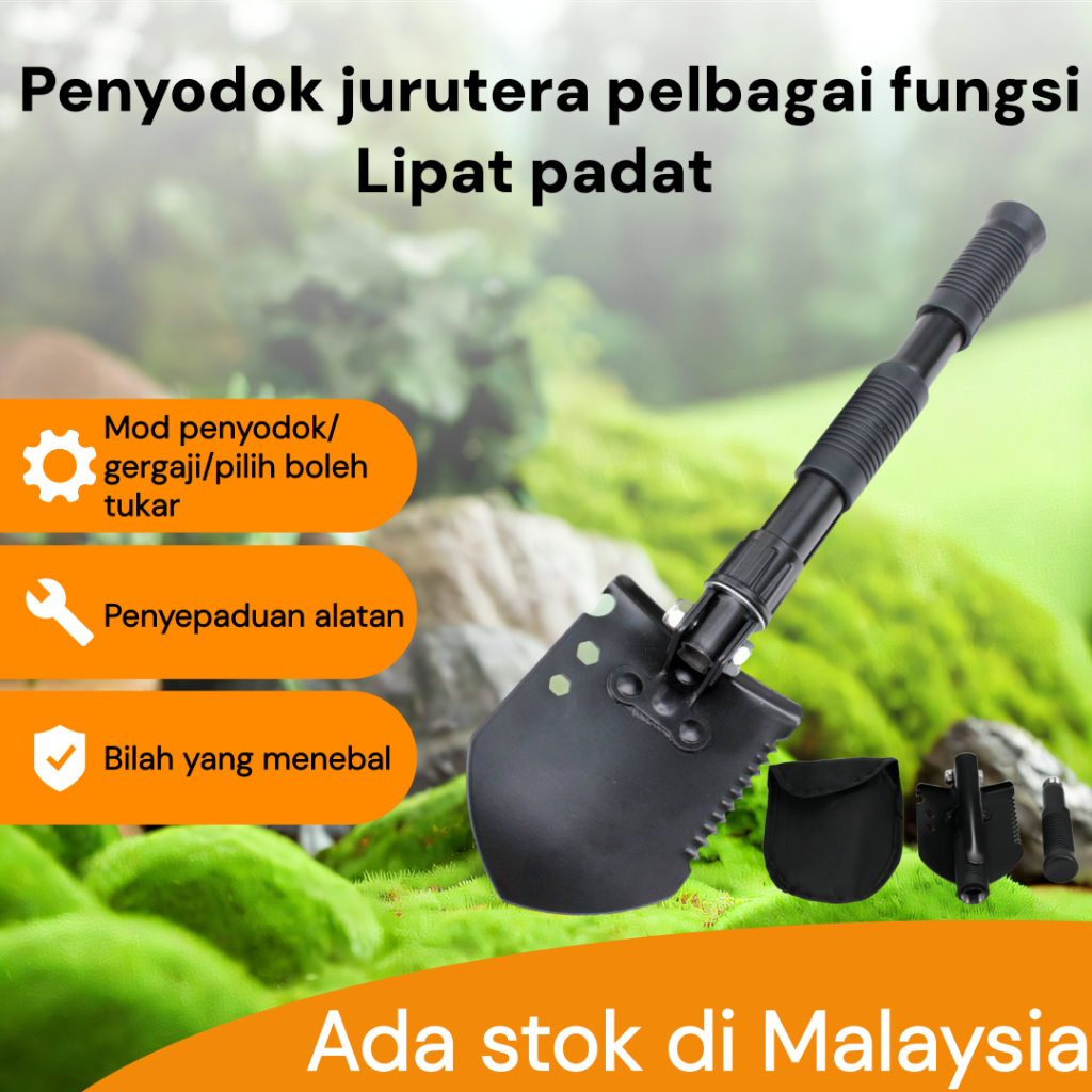Camping Shovels Military Folding Shovel Metal garden shovel cangkul ...