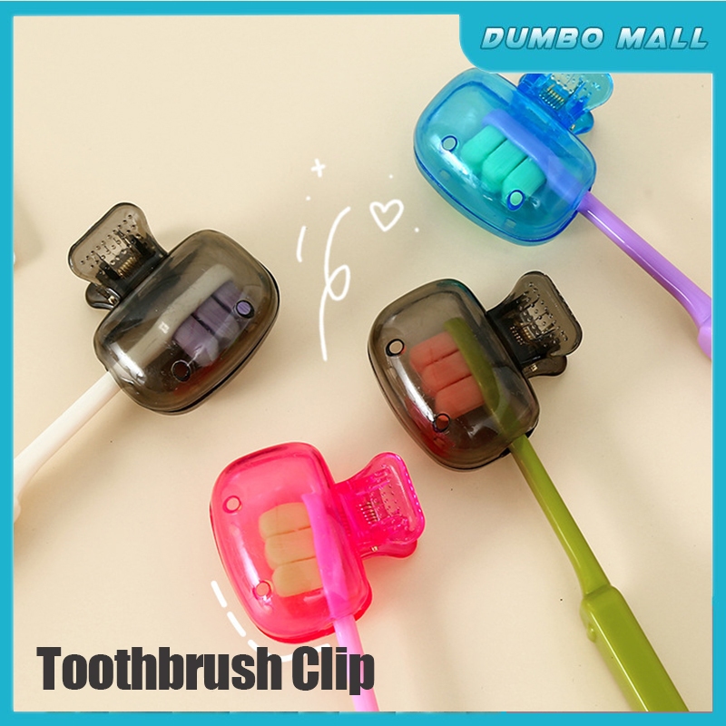 Toothbrush Cover Travel Toothbrush Head Clip Holder Dustproof Portable ...