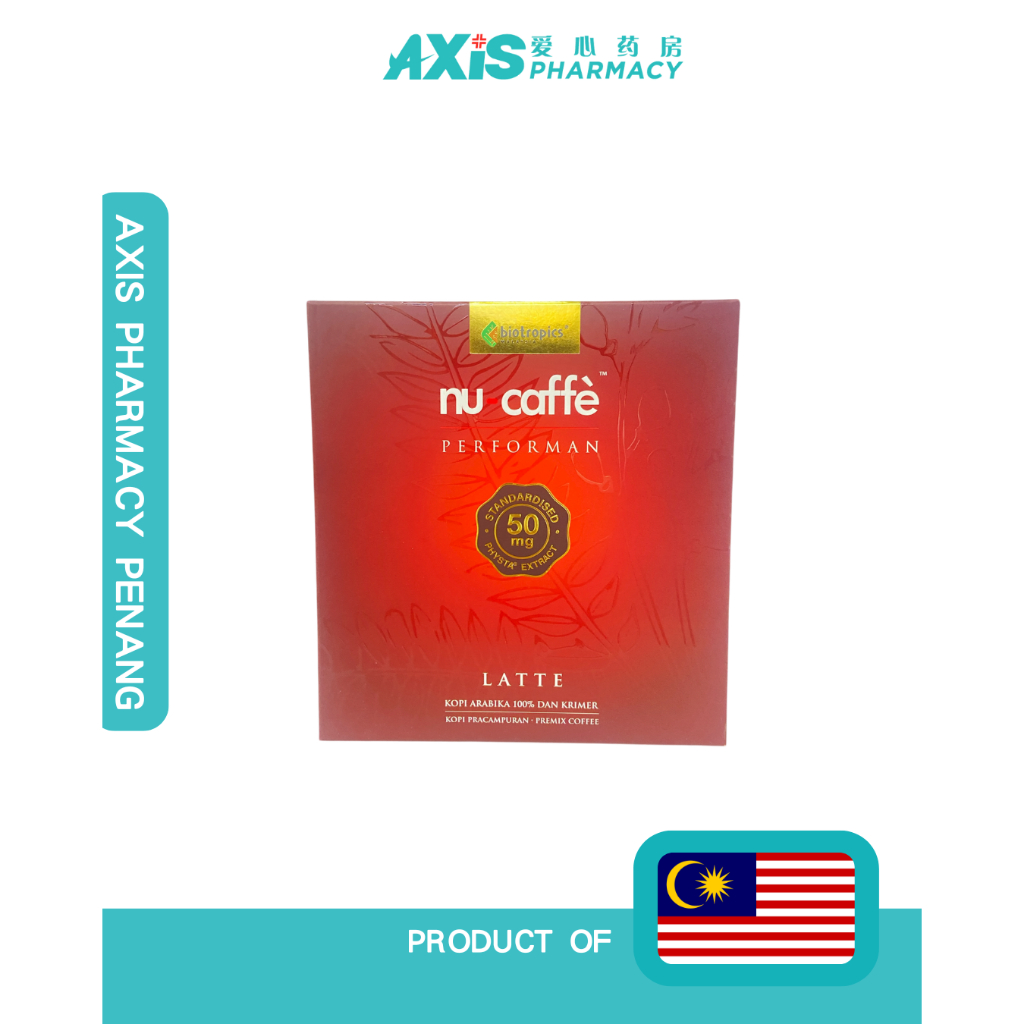 BioTropics Nu-Caffe Performan Physta Extract 50mg Latte Arabica Coffee ...