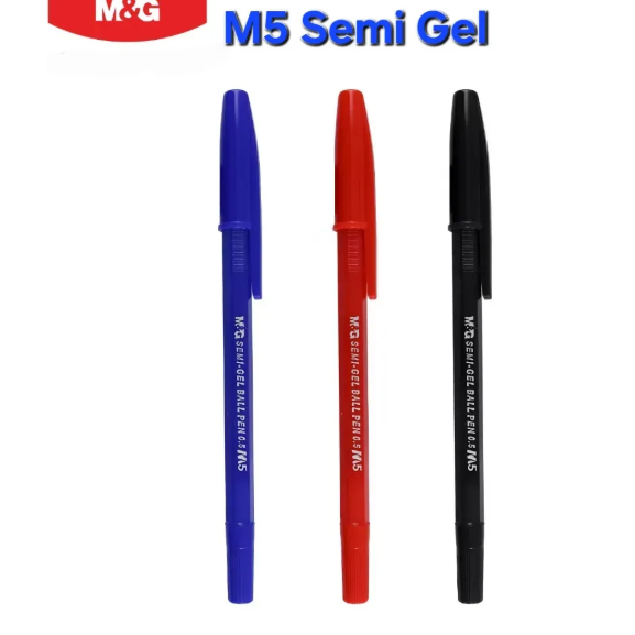 M&G Ballpoint Semi Gel Ball Pen M5 0.5mm ABP64778 | Shopee Malaysia