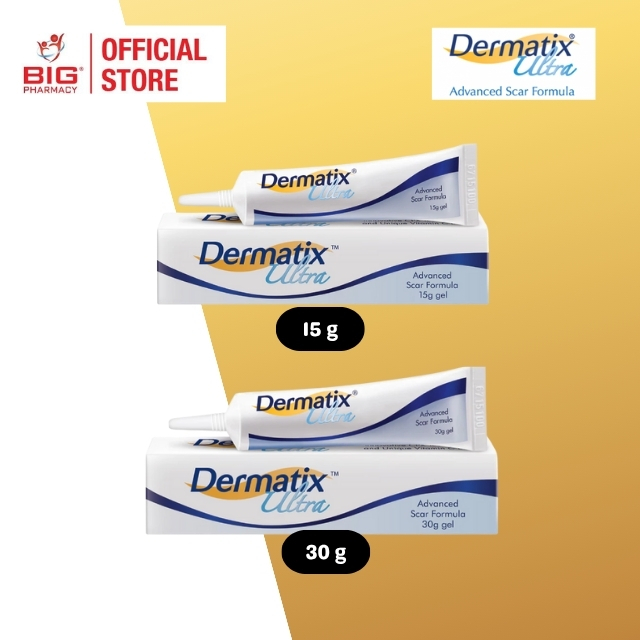 Dermatix Ultra Gel 7g /15g / 30g | Reduce Deep Scars & Post-surgery ...
