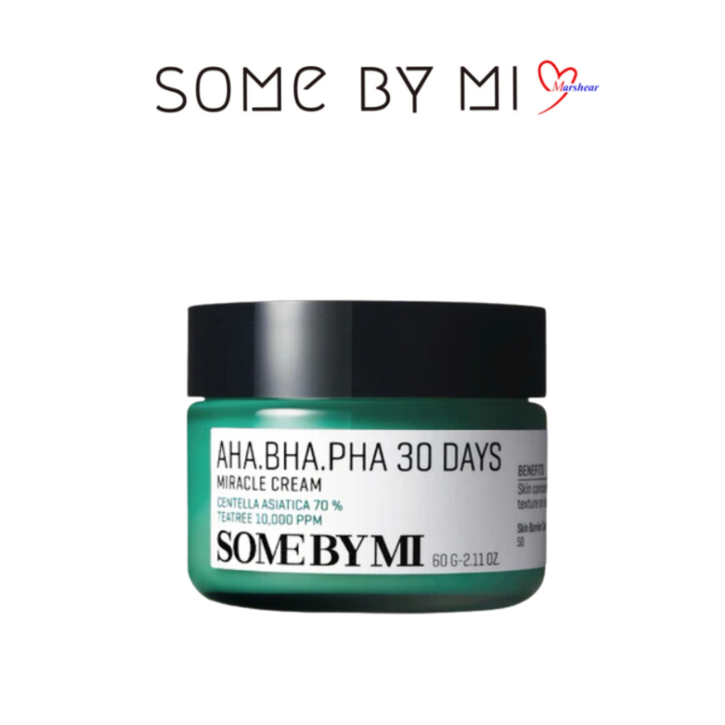 Some By Mi AHA BHA PHA 30 Days Miracle Cream 50ml Soothe the skin ...
