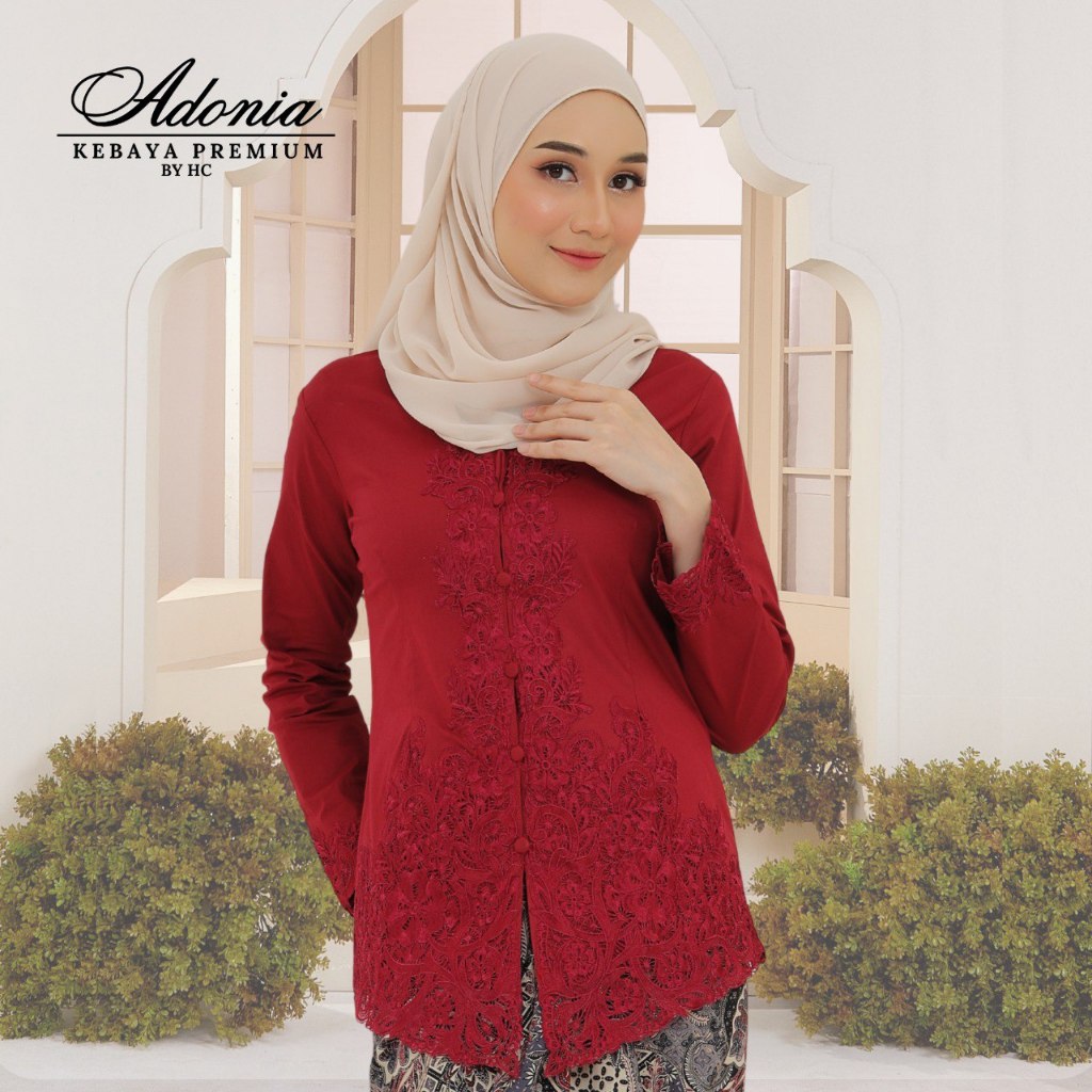 TRISSA : [ TOP ONLY ] Kebaya Sulam Mini Blossom #U7781 | READY STOCK ...